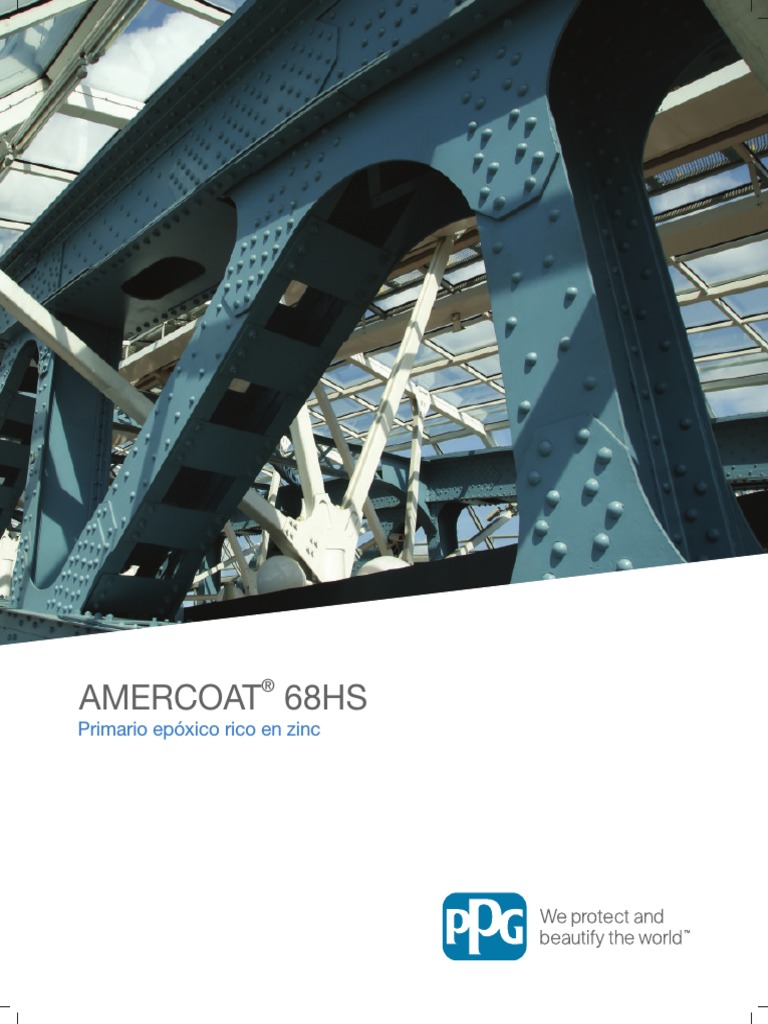 Amercoat 68HS MUESTRA PDF | Descargar gratis PDF | Materiales | Química