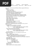 The Following Is A Dump of A TCP Header in Hexadecimal Format | PDF
