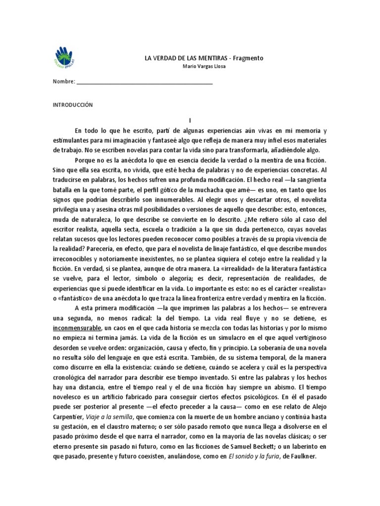 La Verdad De Las Mentiras Pdf Novelas Verdad
