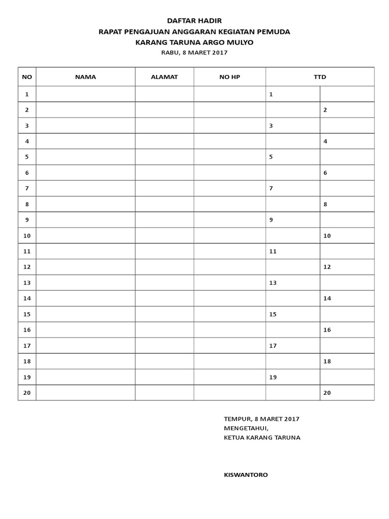 daftar-hadir-karangtaruna-pdf