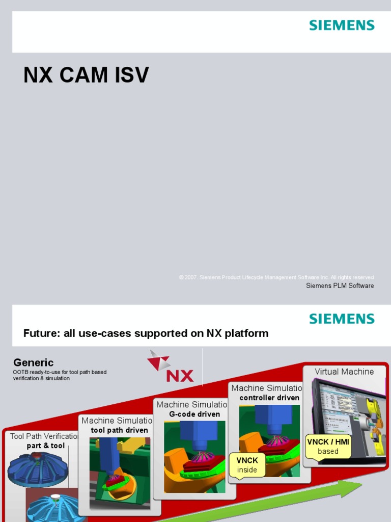 NX CAM ISV Introduction Training | PDF | Product Lifecycle | Simulation