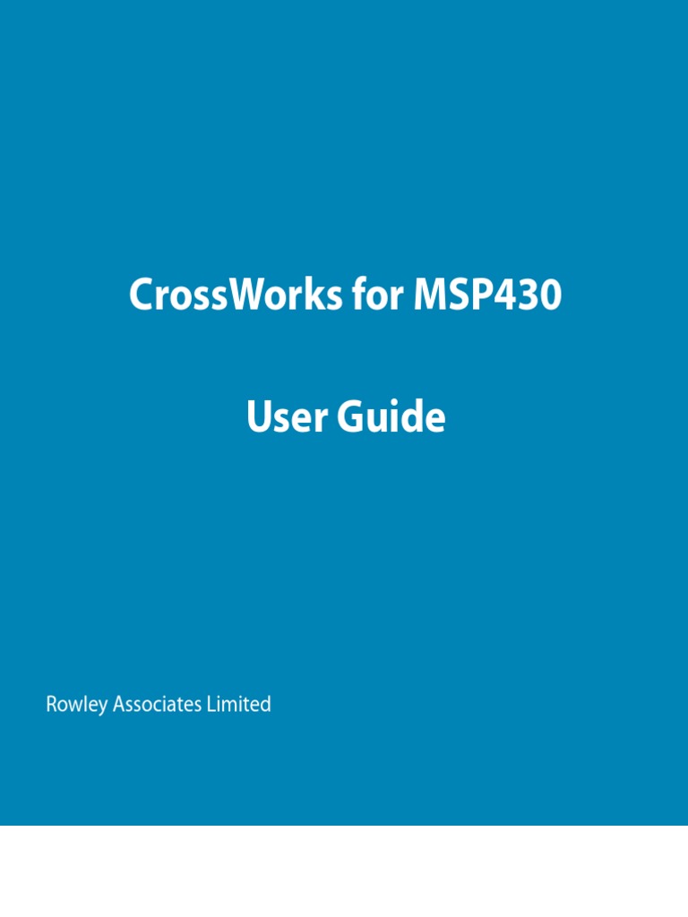 Msp430 Manual | PDF | C (Programming Language) | Computer File