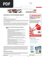 Oil Filter Inspection - What To Look For | PDF | Lubricant | Filtration