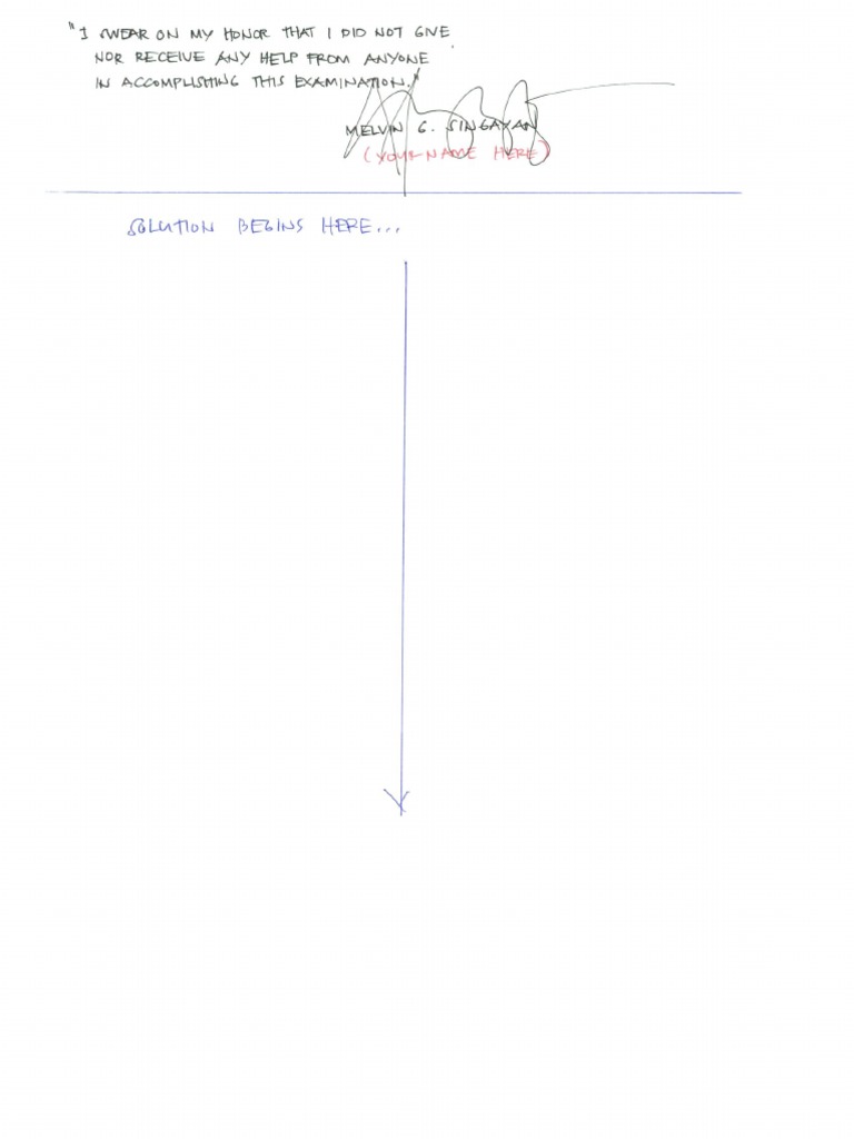 ENSC 20084 Long Examination No. 2 PDF | PDF