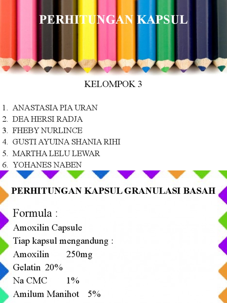 Perhitungan Kapsul KL3 | PDF