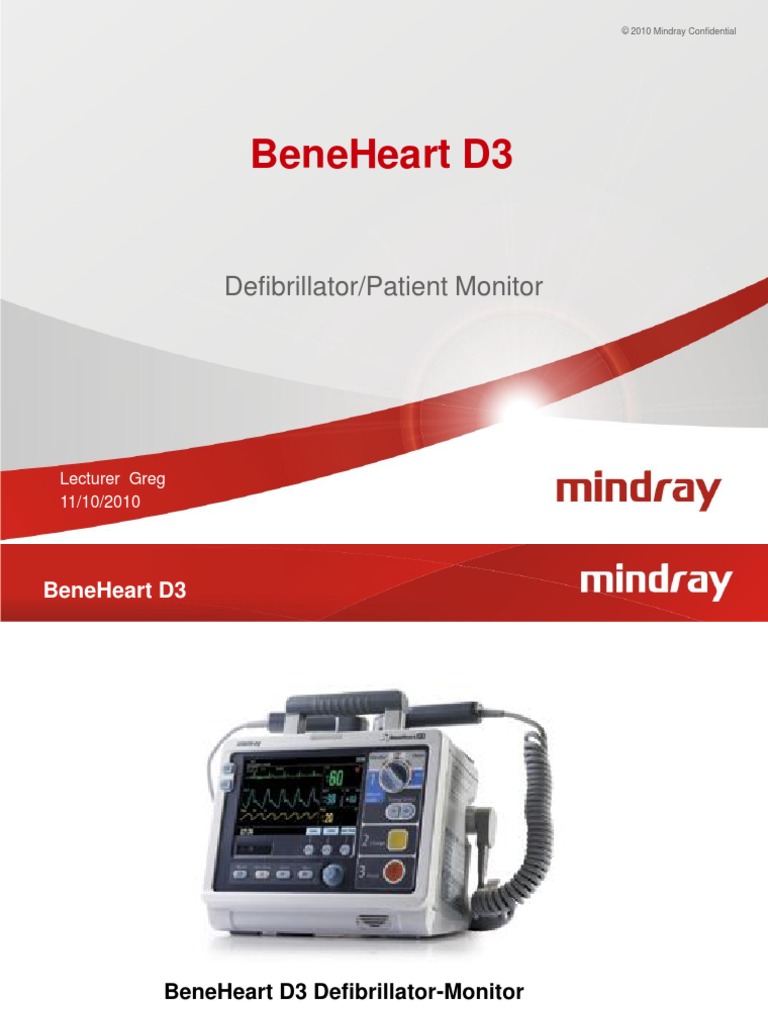 Mindray-D3 PDF | PDF | Manufactured Goods | Computing