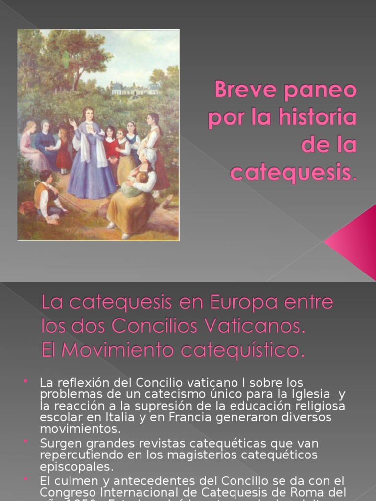 Breve Paneo Por La Historia de La Catequesis | Descargar gratis PDF | Iglesia Católica ...