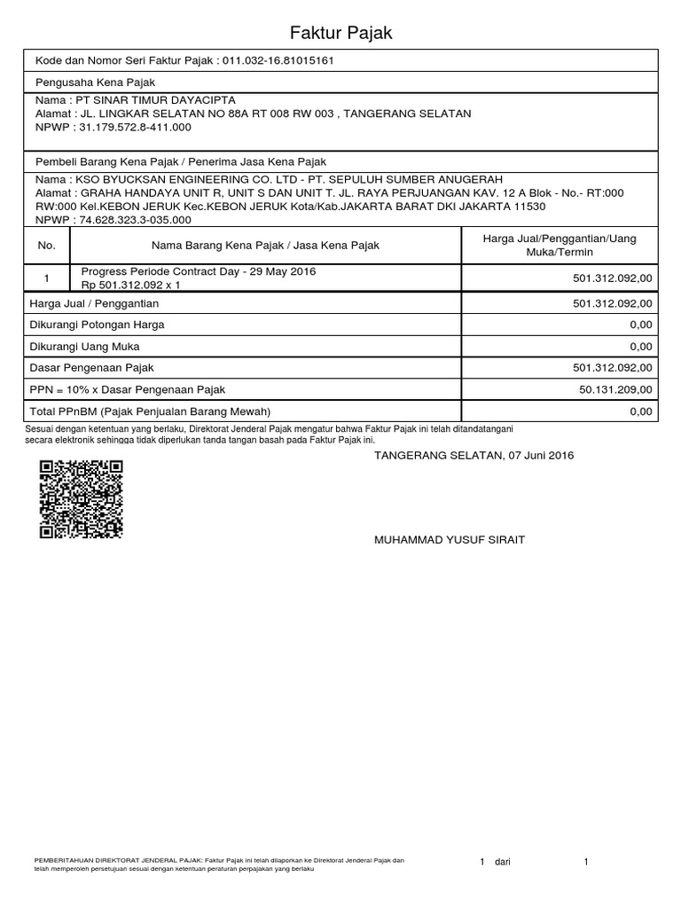 Invoice 021-Revisi | PDF