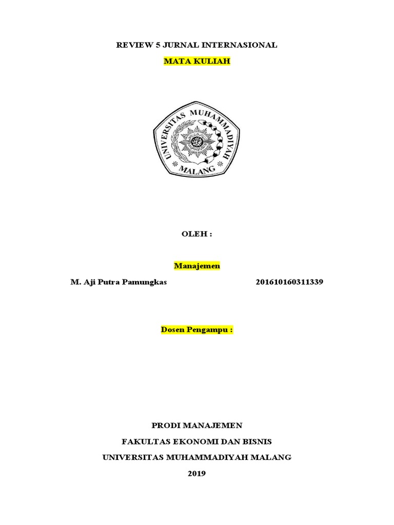 Review Jurnal Green Marketing | PDF | Karier & Perkembangan | Bisnis