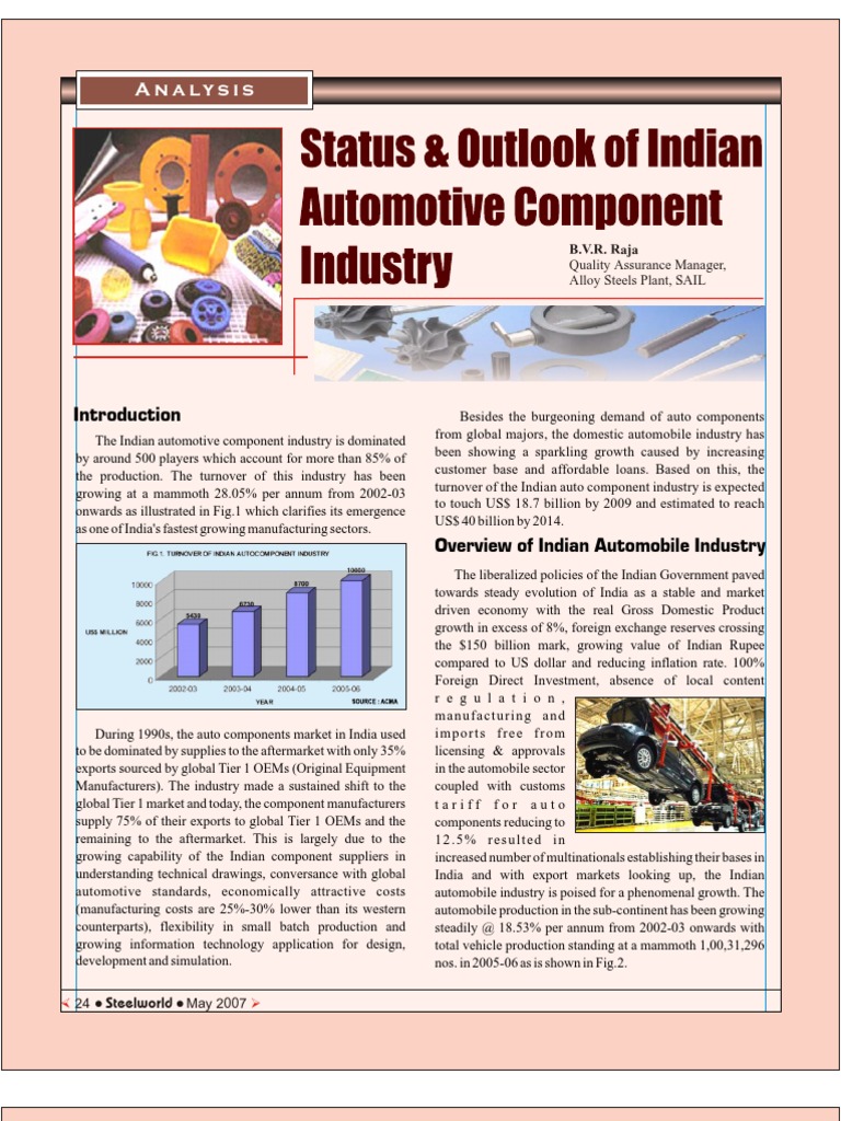 Automobile Industry Overview | PDF