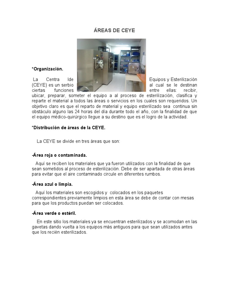 Áreas de Ceye | PDF