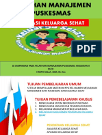 Panduan Aplikasi Keluarga Sehat | PDF