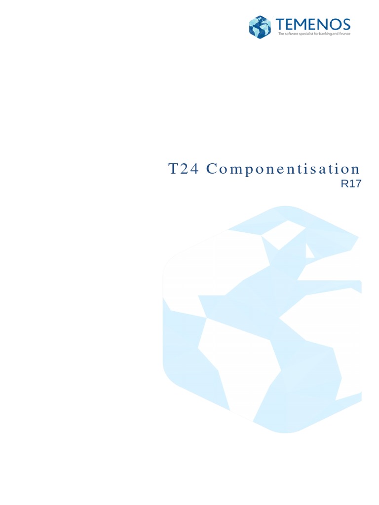 T24 Componentisation | Download Free PDF | Subroutine | Scope (Computer Science)