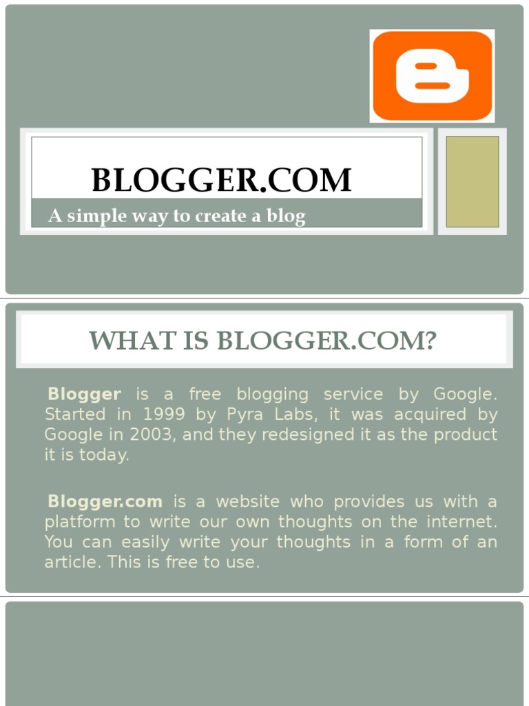 Blog Spot | PDF | Web 2.0 | Information Technology