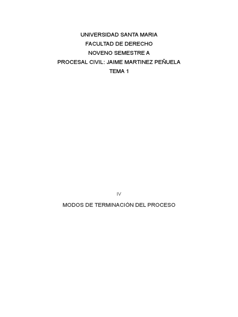 Modos - de Terminacion Del Proceso - .. | Descargar gratis PDF ...