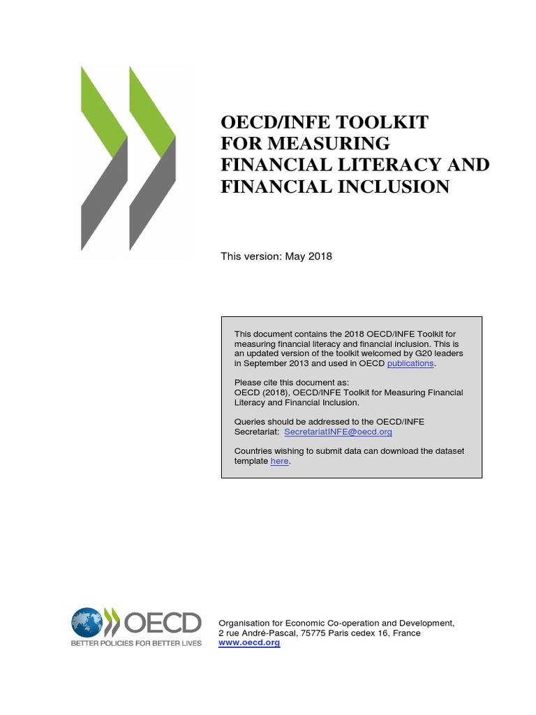 2018 INFE FinLit Measurement Toolkit | PDF | Survey Methodology | Sampling (Statistics)