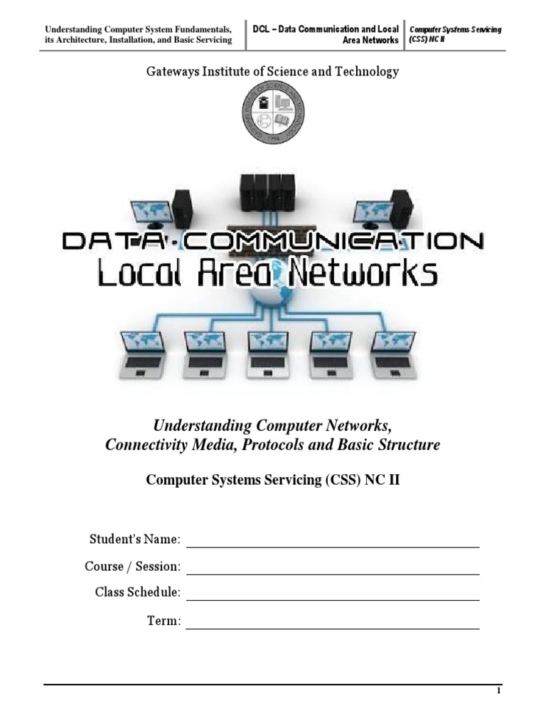 DCL Lecture Module Compilation PDF | PDF | Network Topology | Computer ...
