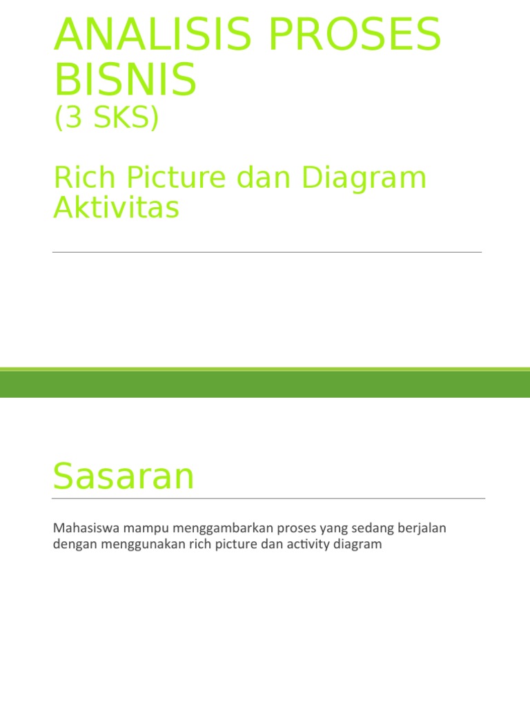 Contoh Rich Picture dalam Proses Bisnis | PDF