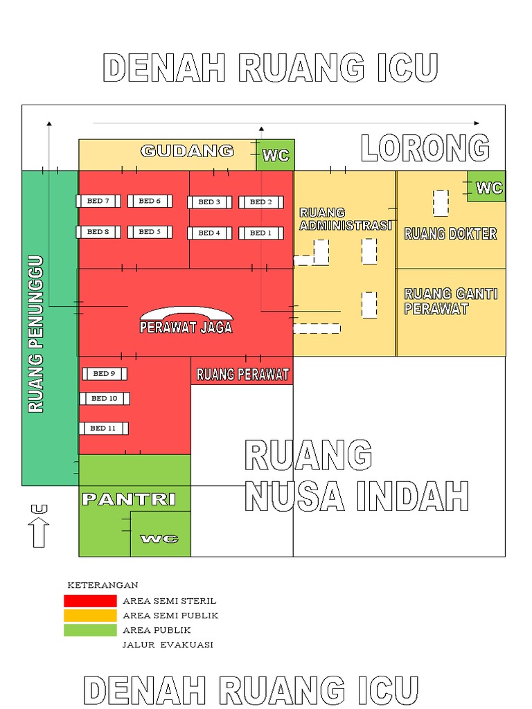 Denah Ruang Icu | PDF