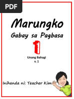 Marungko Booklet | PDF