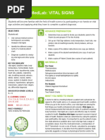 Vital Signs Chart | PDF