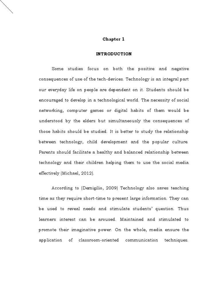 Technology's Impact on Student Performance | PDF | Survey Methodology ...