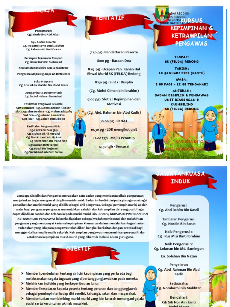 Pamplet Kursus Kepimpinan 2020 | PDF