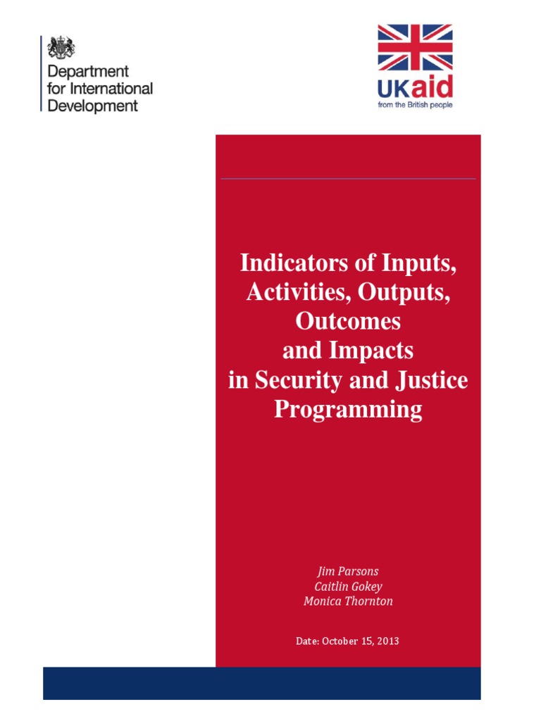 Inputs and Outputs in Project Management | PDF | Quantitative Research ...