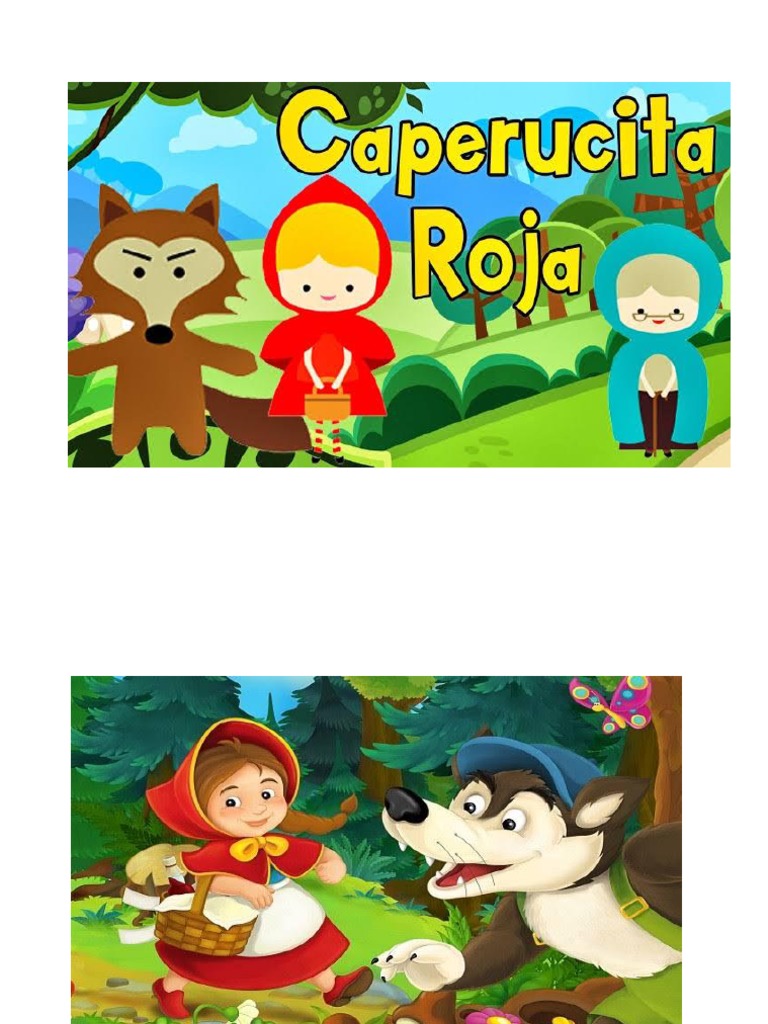 Caperucita Roja y El Lobo Feroz PDF | PDF | Caperucita Roja