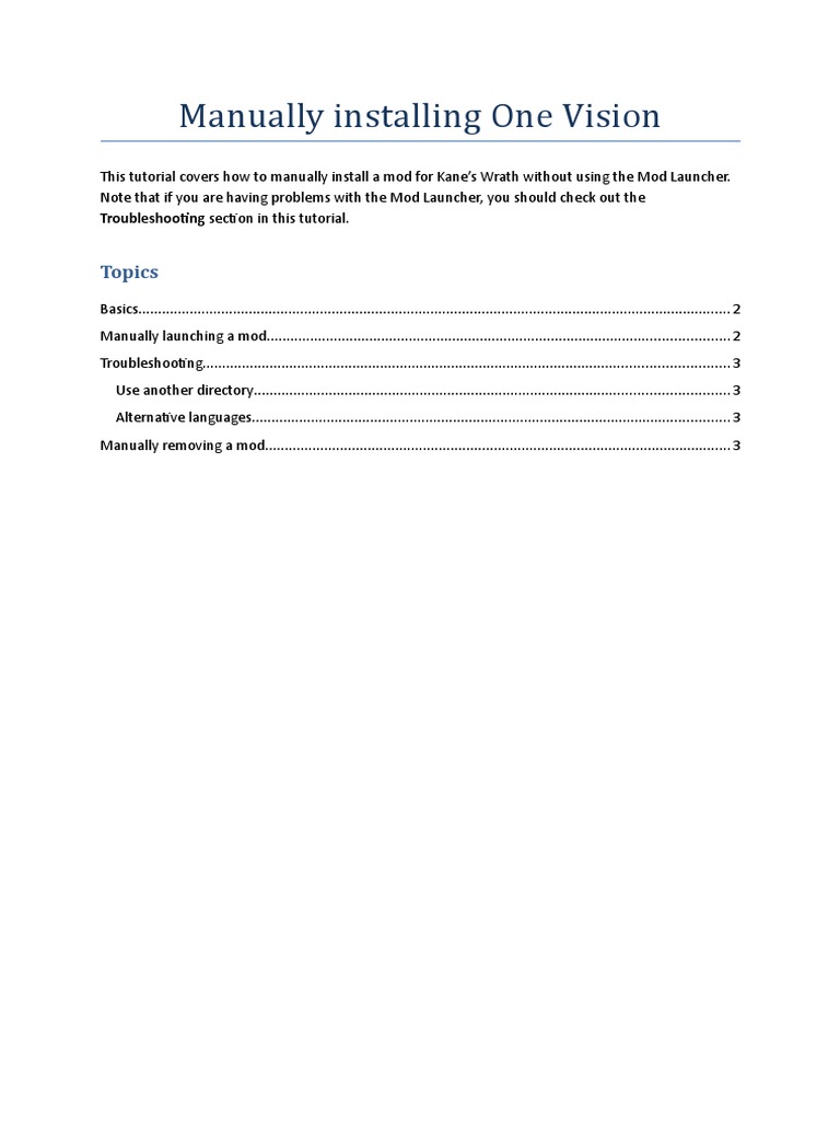 Manually Installing One Vision | PDF | Directory (Computing) | Text File