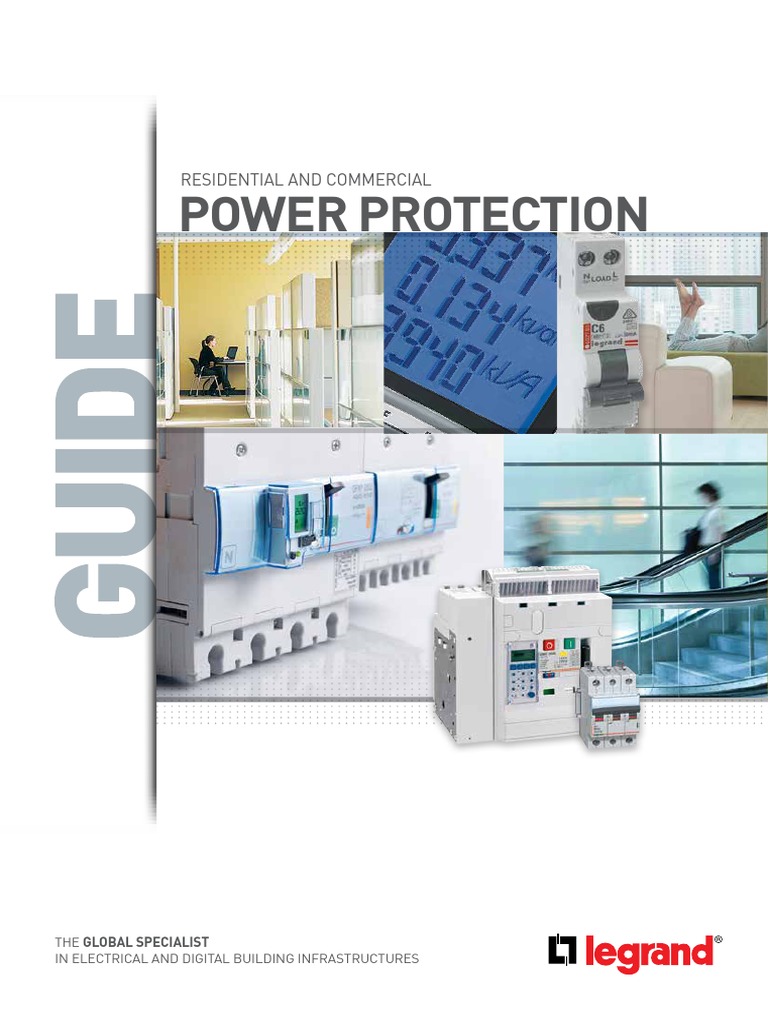 Legrand Power Protection Guide 2013 06 - 01 PDF | PDF | Power (Physics) | Electrical Components