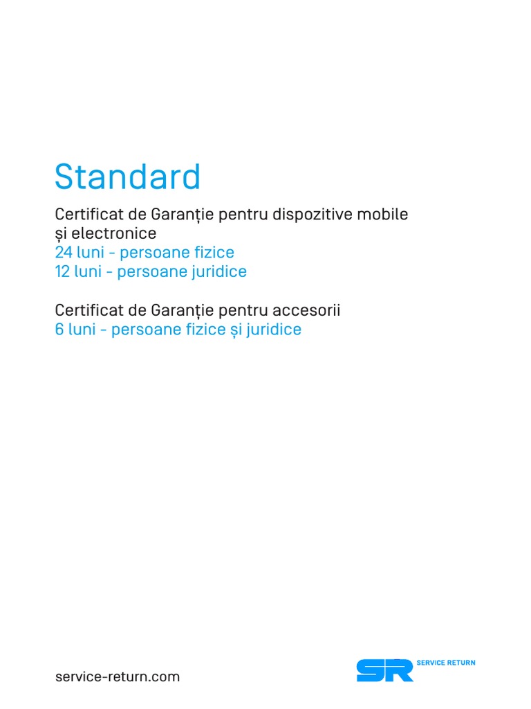 Certificat Garantie | PDF