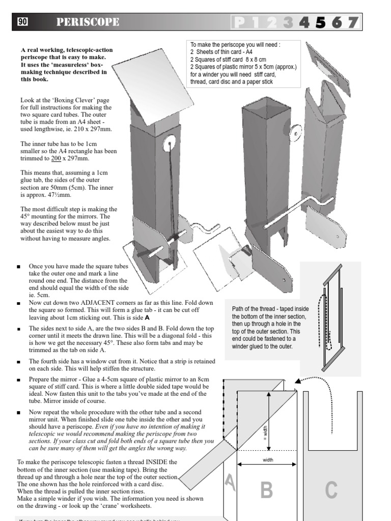 Periscope Plan | PDF | Equipment | Nature
