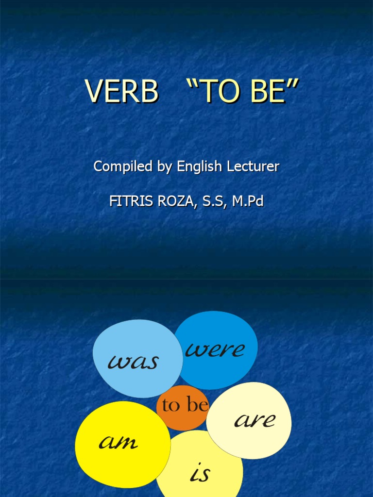 Verb To Be Present N Past | PDF | Scientific Classification | Linguistics