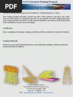 Sacs Training Presentation | PDF | Structural Analysis | Structural Load