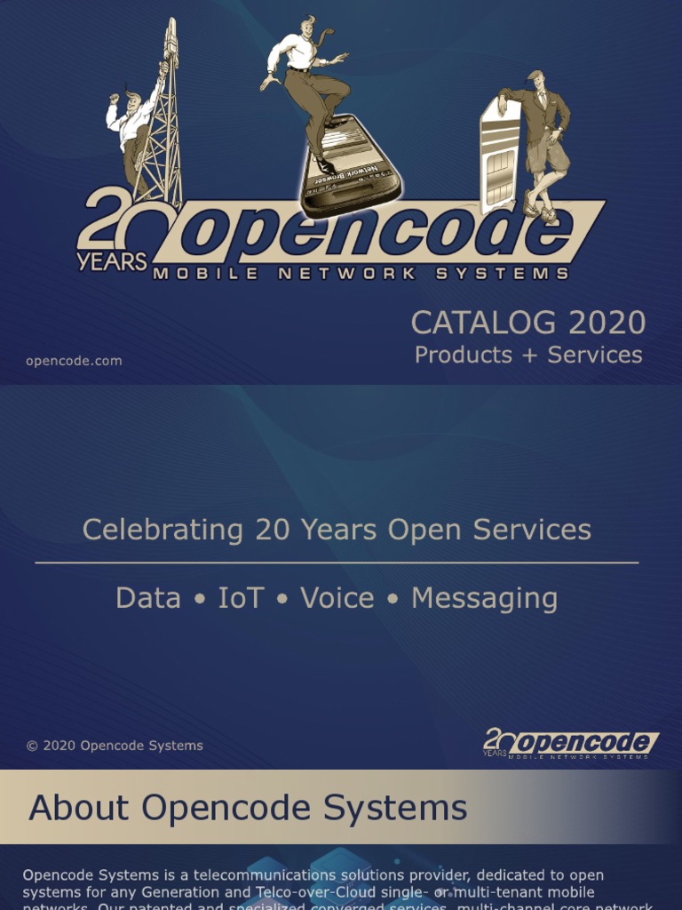 OC Products and Services Catalog 2020 EN 02 PDF | PDF | Roaming | Ip ...