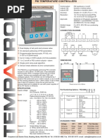 PID500 Temperature Controller Manual | PDF | Electrical Wiring | Fuse (Electrical)