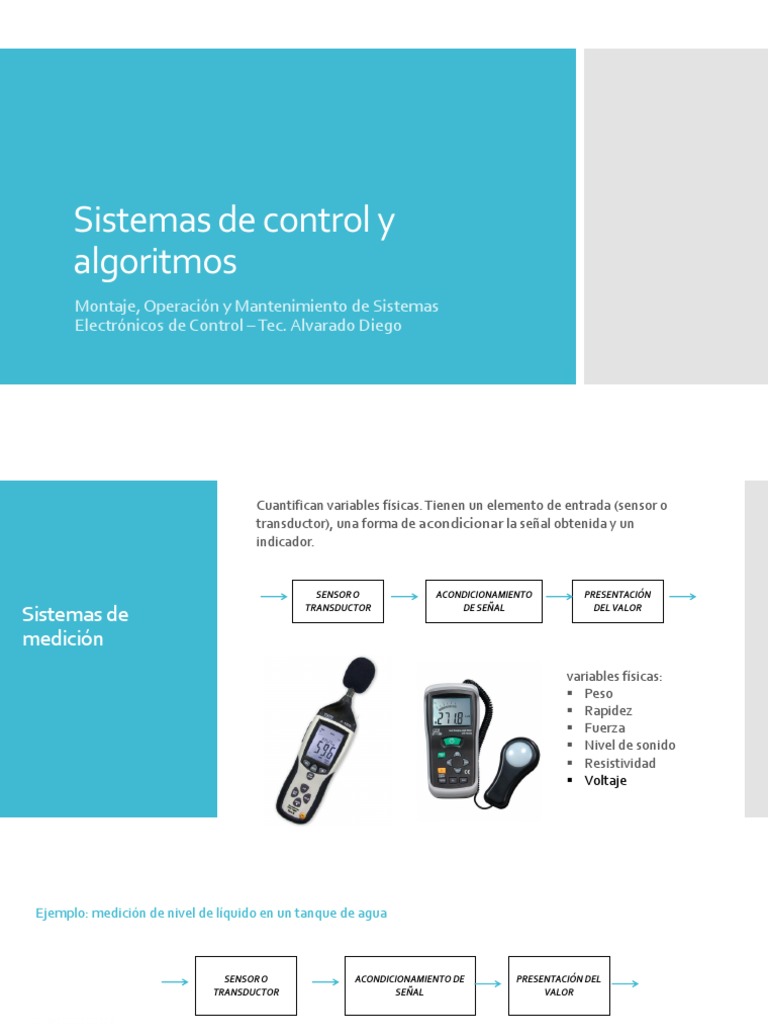 Algoritmos y Sistemas de Control | PDF | Lenguaje de programación ...