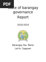 Barangay Vision and Mission Overview | PDF | Infrastructure | Economies