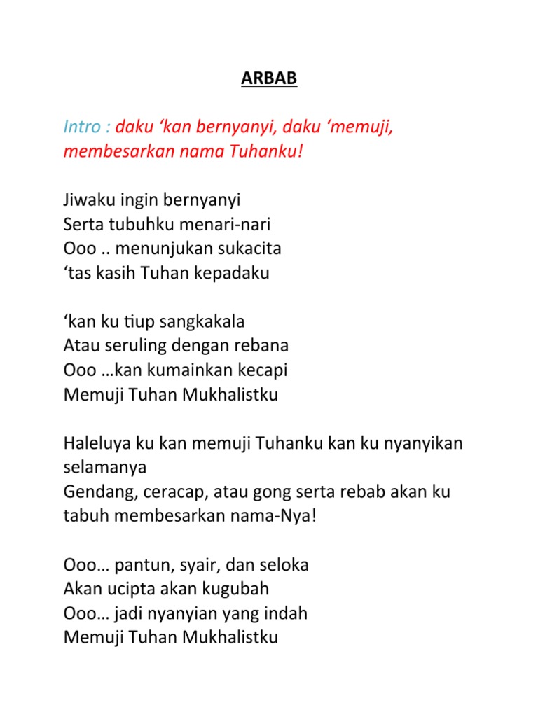 ARBAB | PDF | Seni & Disiplin Bahasa | Seni
