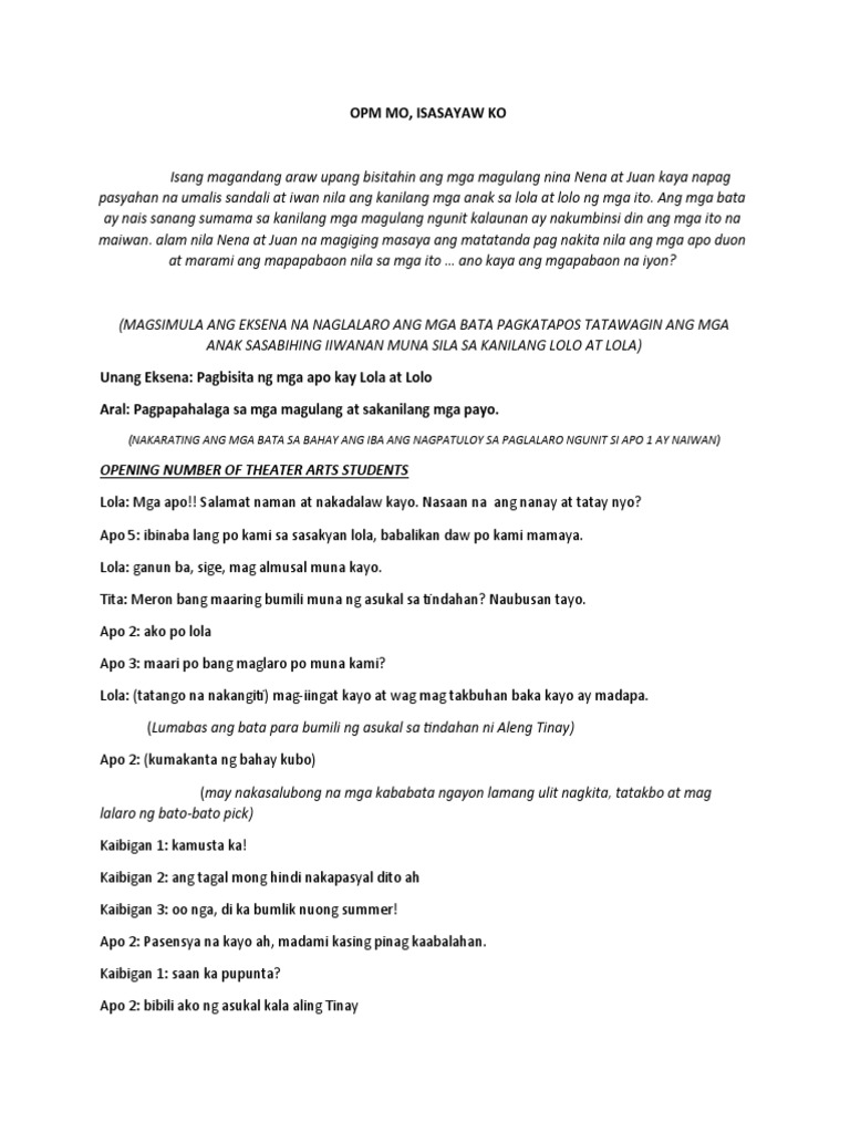 Talent Fest Script | PDF