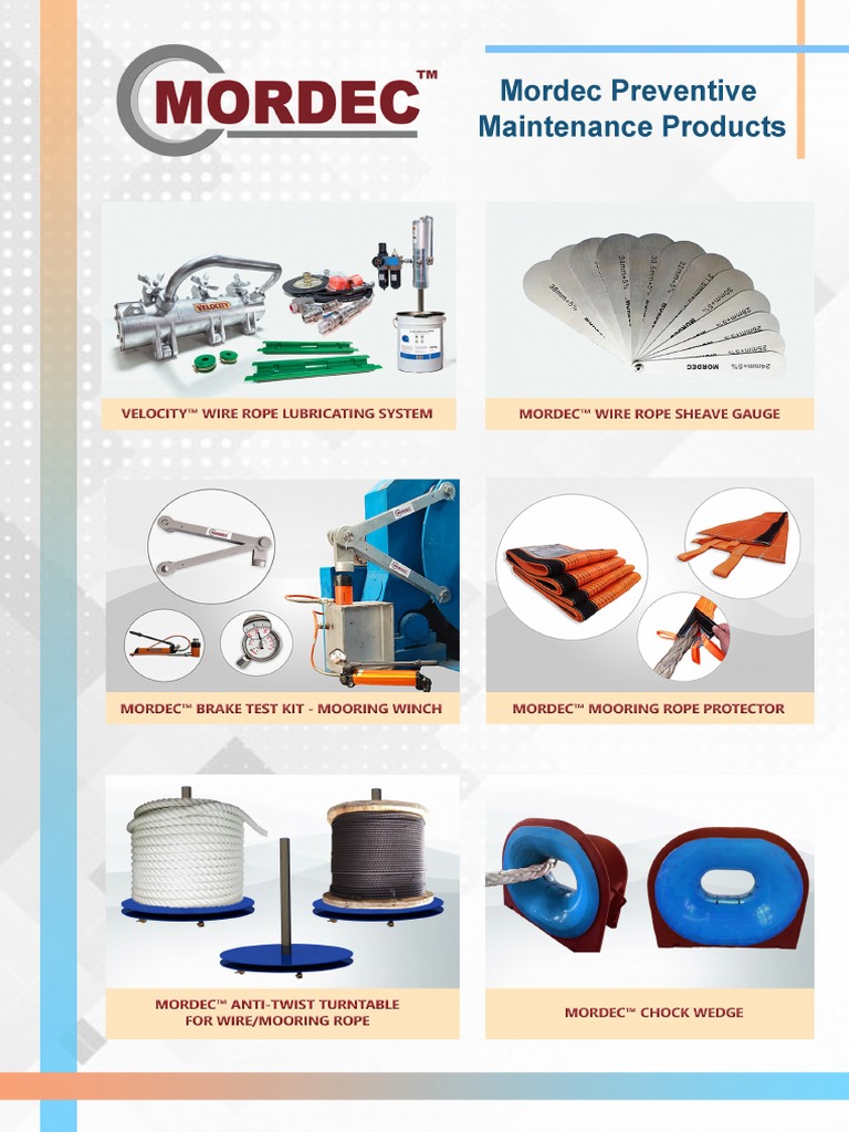 MORDEC Preventive Maintenance Products Catalogue - 1219 PDF | PDF