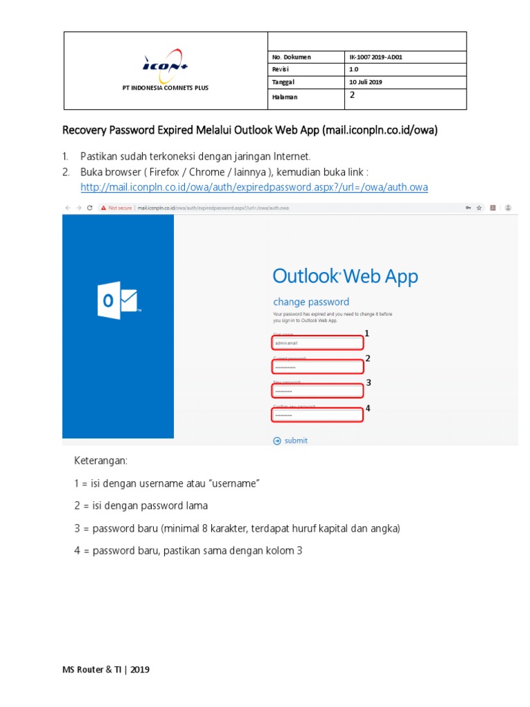 Tutorial Password Expired | PDF