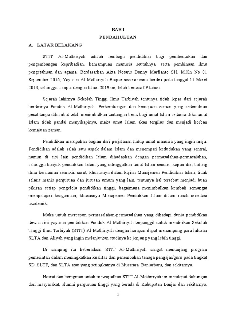 Pedoman Akademik MPI | PDF