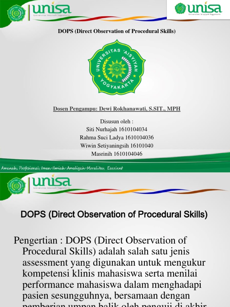 Dops (KELOMPOK) PDF | PDF