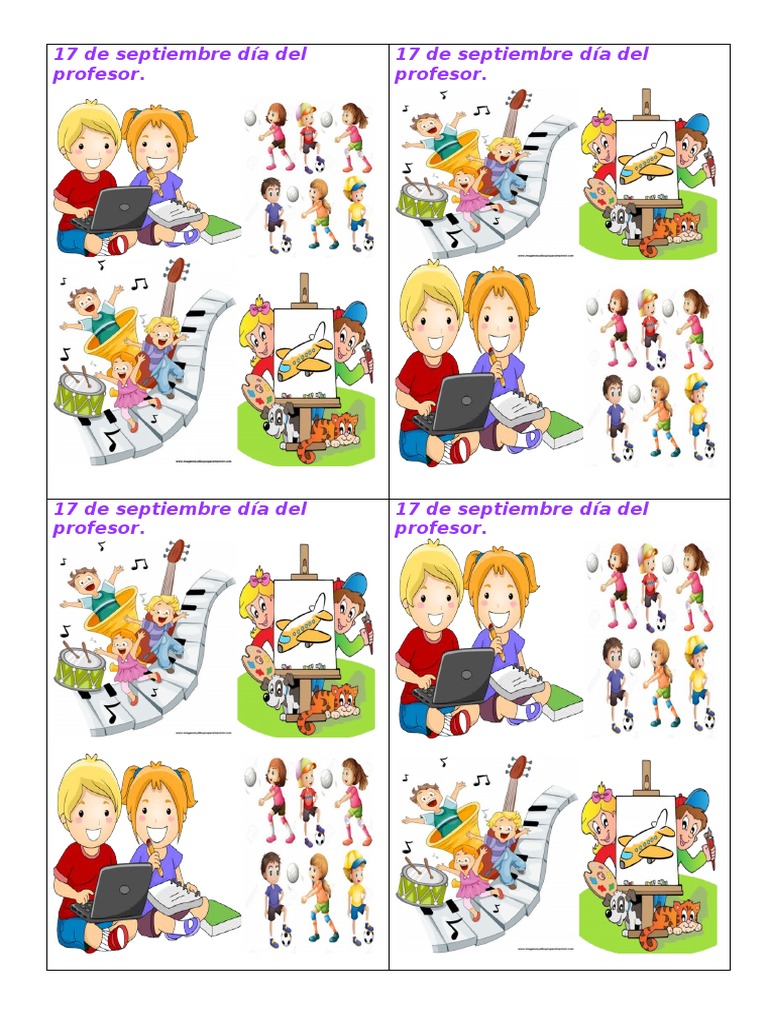 17 de Septiembre Día Del Profesor | PDF