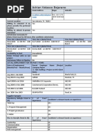 Customer Specific Requirements Matrix | PDF | Iso 9000 | Internal Audit