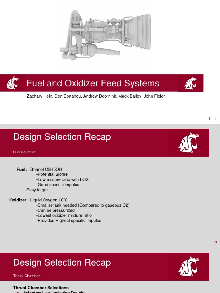 Fluid and Oxidizer Feed Systems | PDF | Rocket Propellant | Rocket Engine
