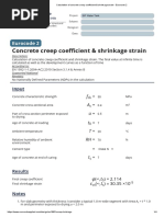 Table of Concrete Design Properties (FCD, FCTM, Ecm, FCTD) - Eurocode 2 ...