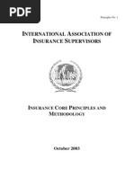 Insurance Core Principles Overview | PDF | Insurance | Reinsurance